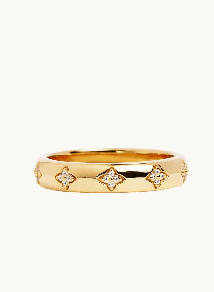 By Charlotte Bloom With You Lotus Ring in GOLD – Frolic Girls