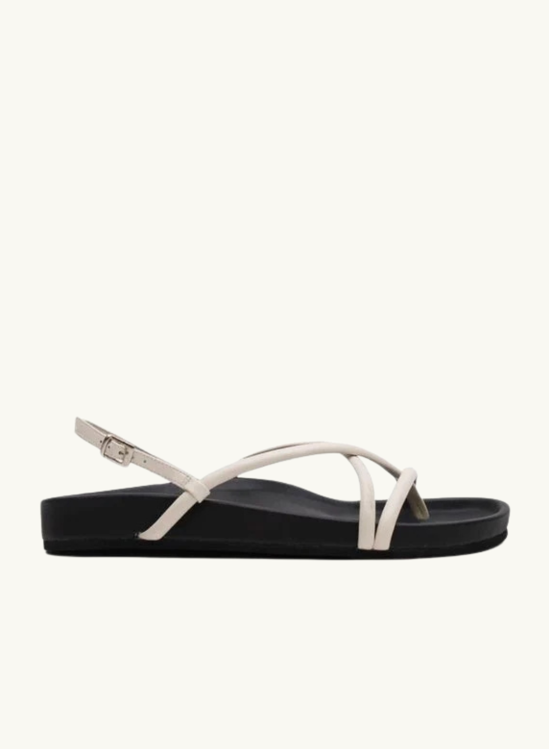 La Tribe Tube Sandal In TOFU/BLACK – Frolic Girls