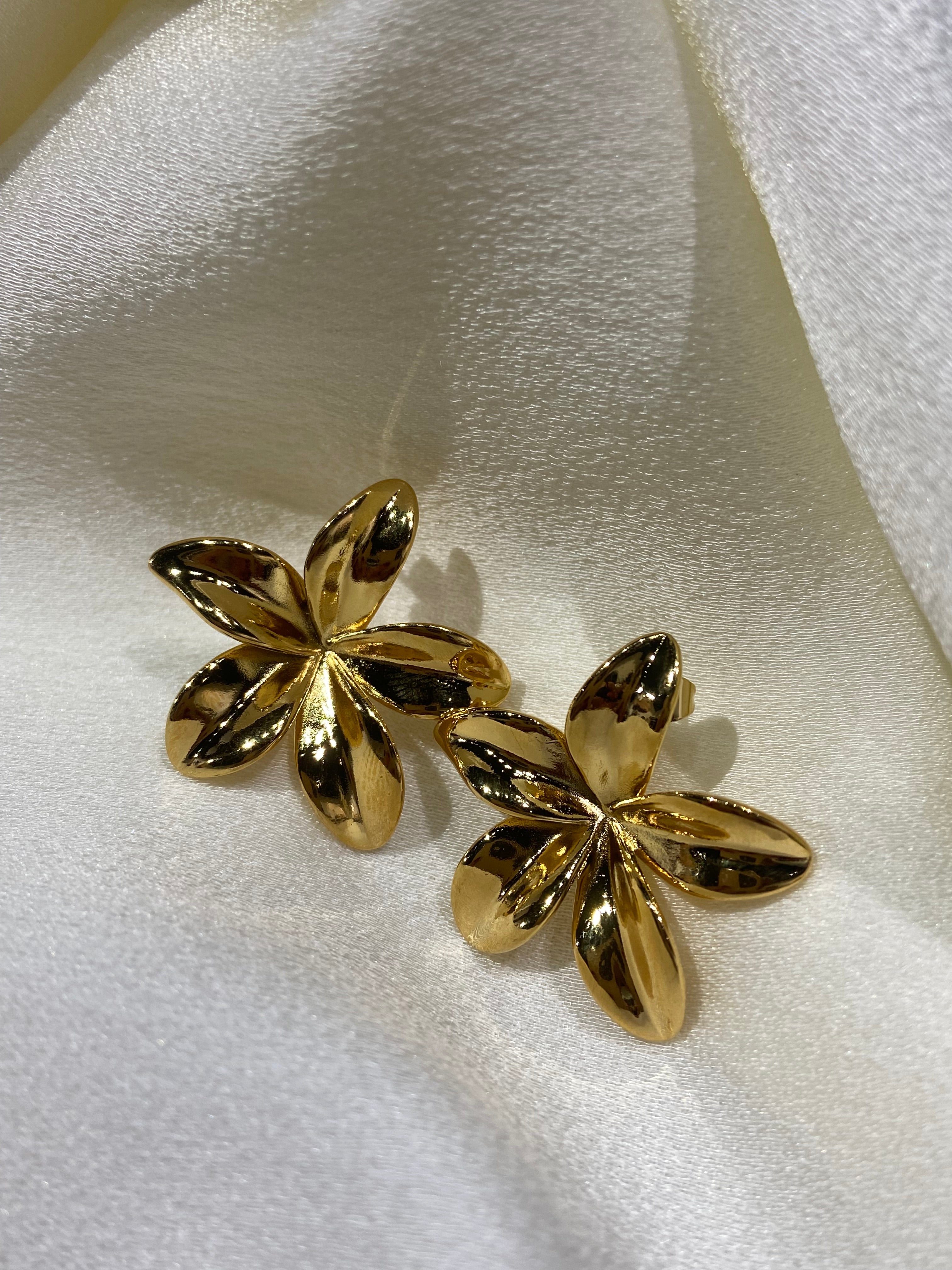 Smith Fran Studs in GOLD – Frolic Girls